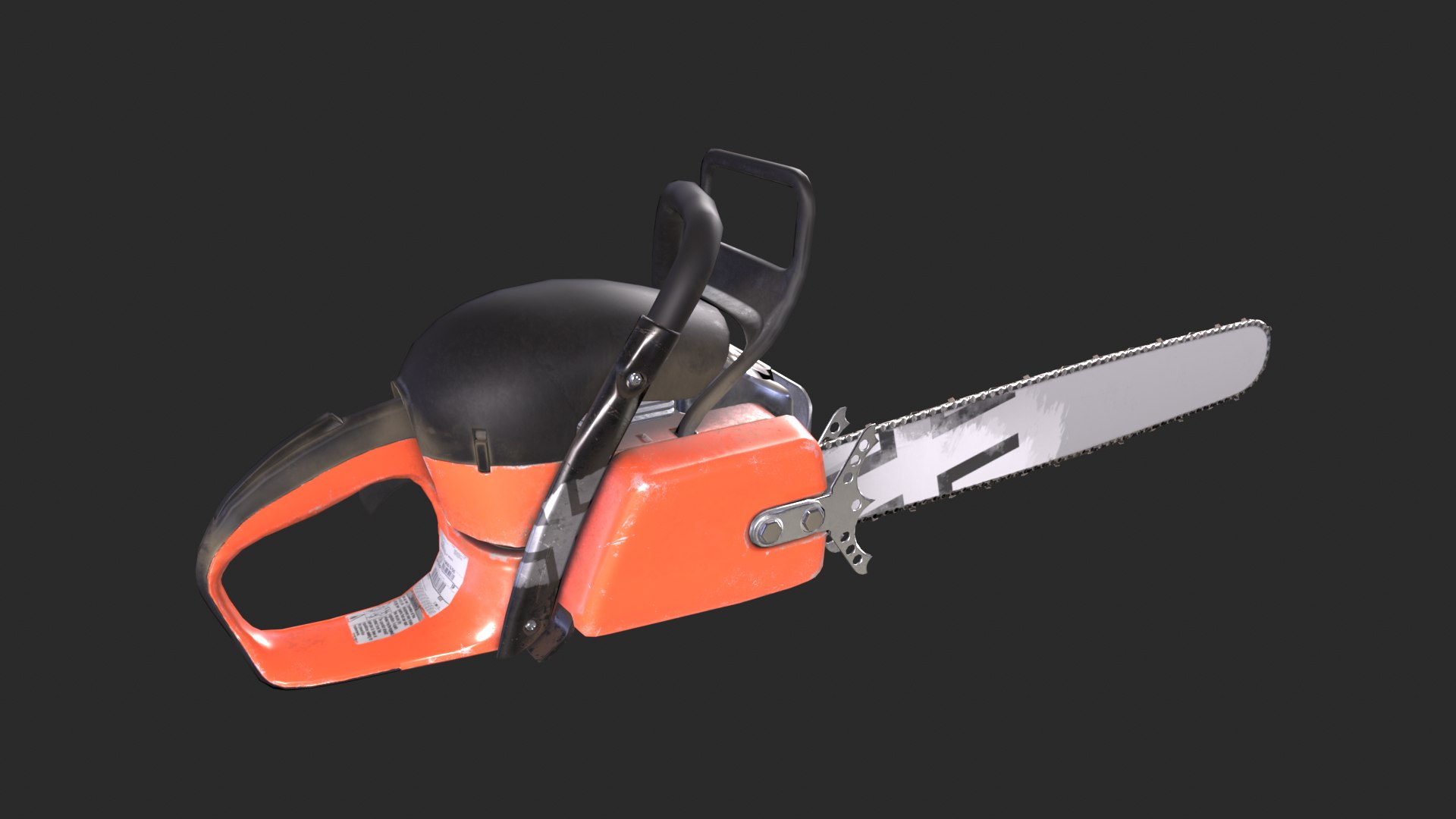 Chainsaw Model - TurboSquid 2013331