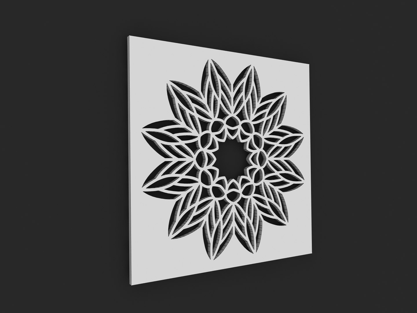 Mandala Cnc Model - TurboSquid 1583416