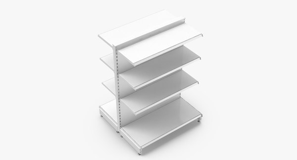 Retail shelves utility 01 3D - TurboSquid 1244405