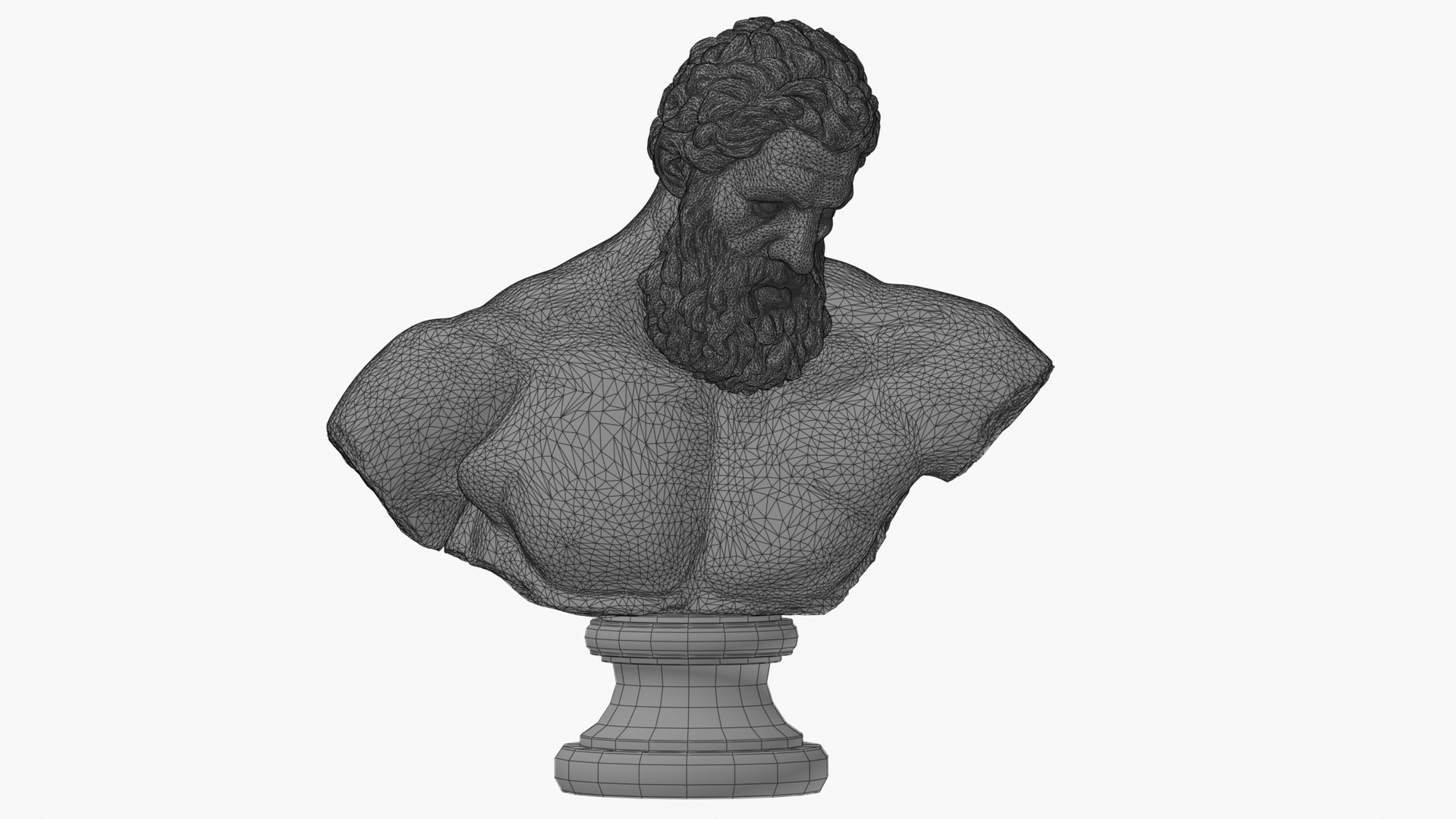 Hercules bust 3D model - TurboSquid 1430725