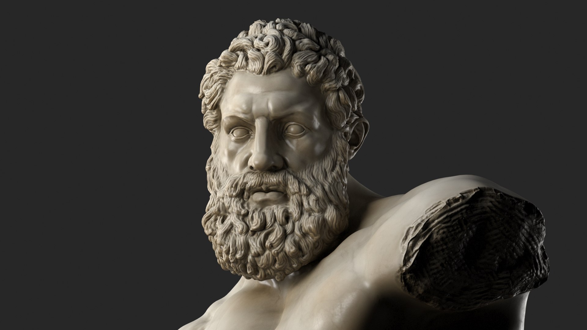 Hercules Bust 3D Model - TurboSquid 1430725