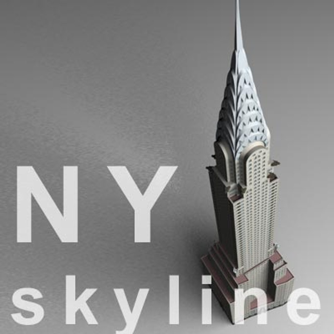 3d Chrysler Building Model