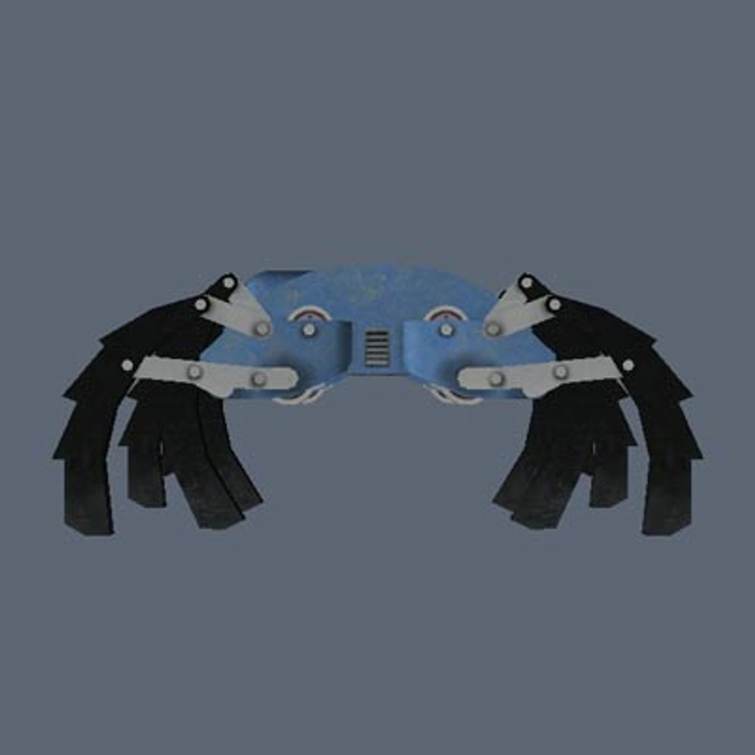 Mechanical Walking Machine 3d Obj