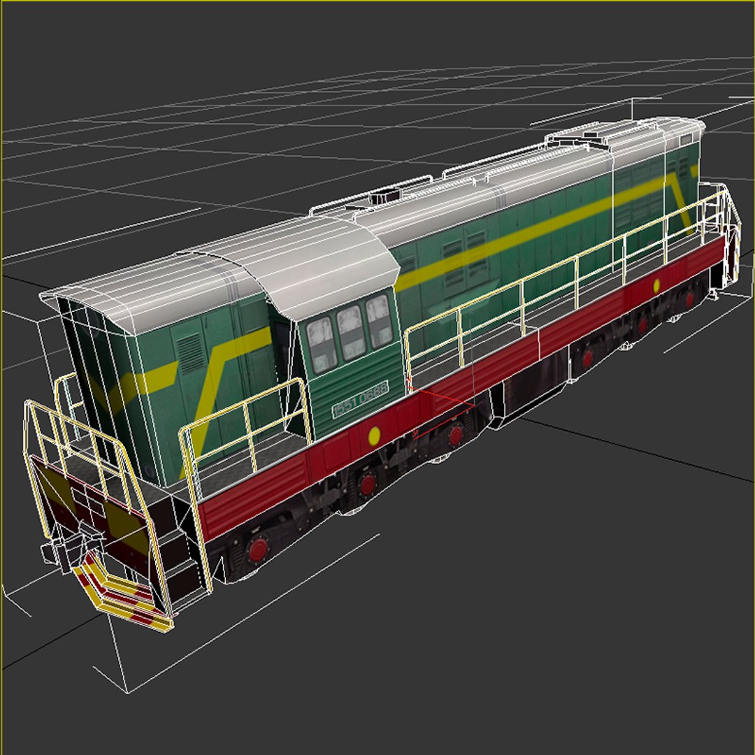 Railwayman Railroader 3ds