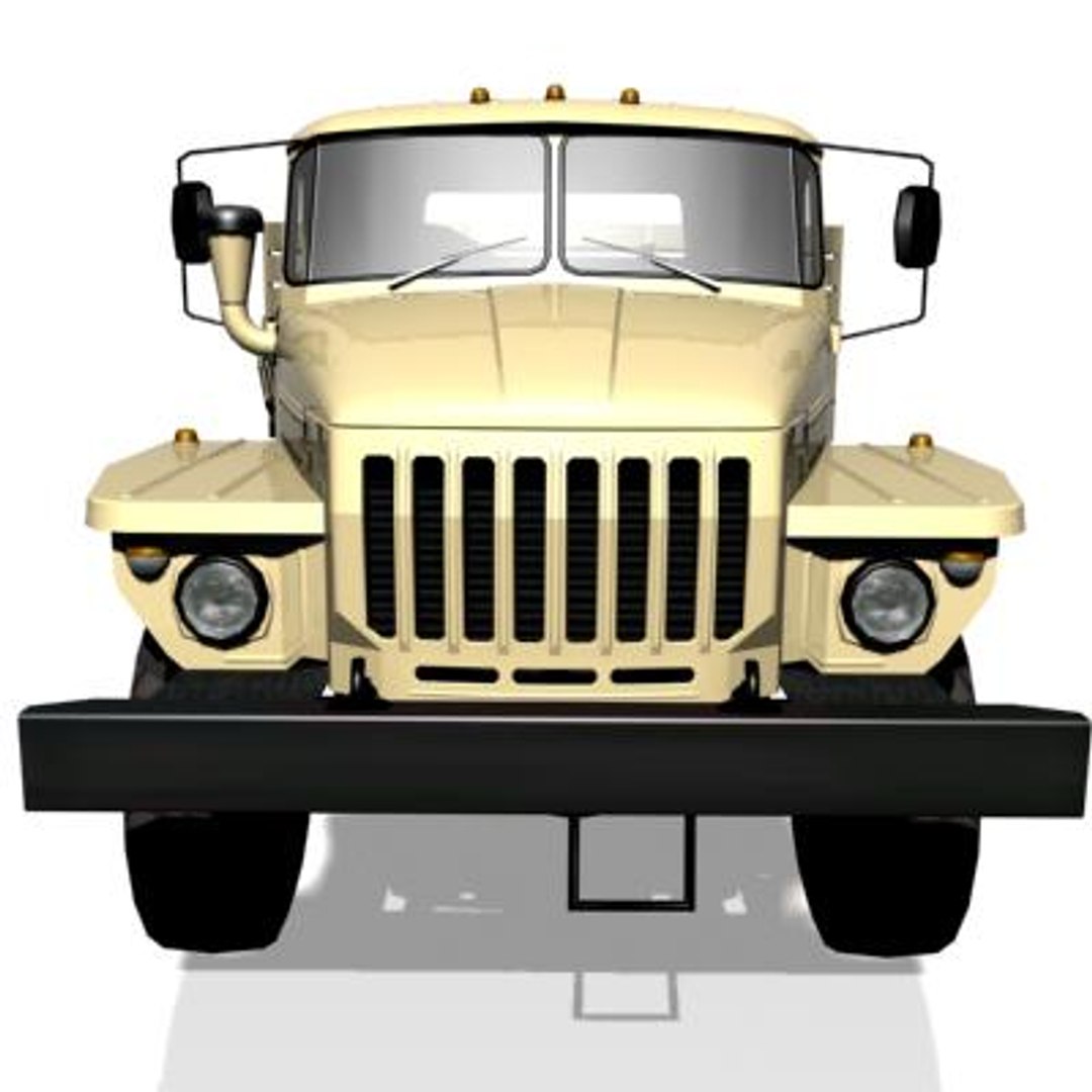 3d Model Ural-4320 Soviet Universal