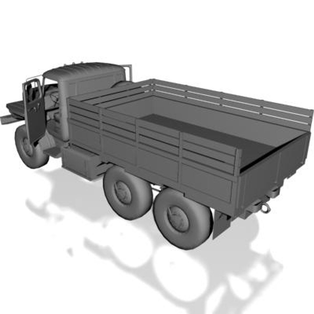 3d Model Ural-4320 Soviet Universal