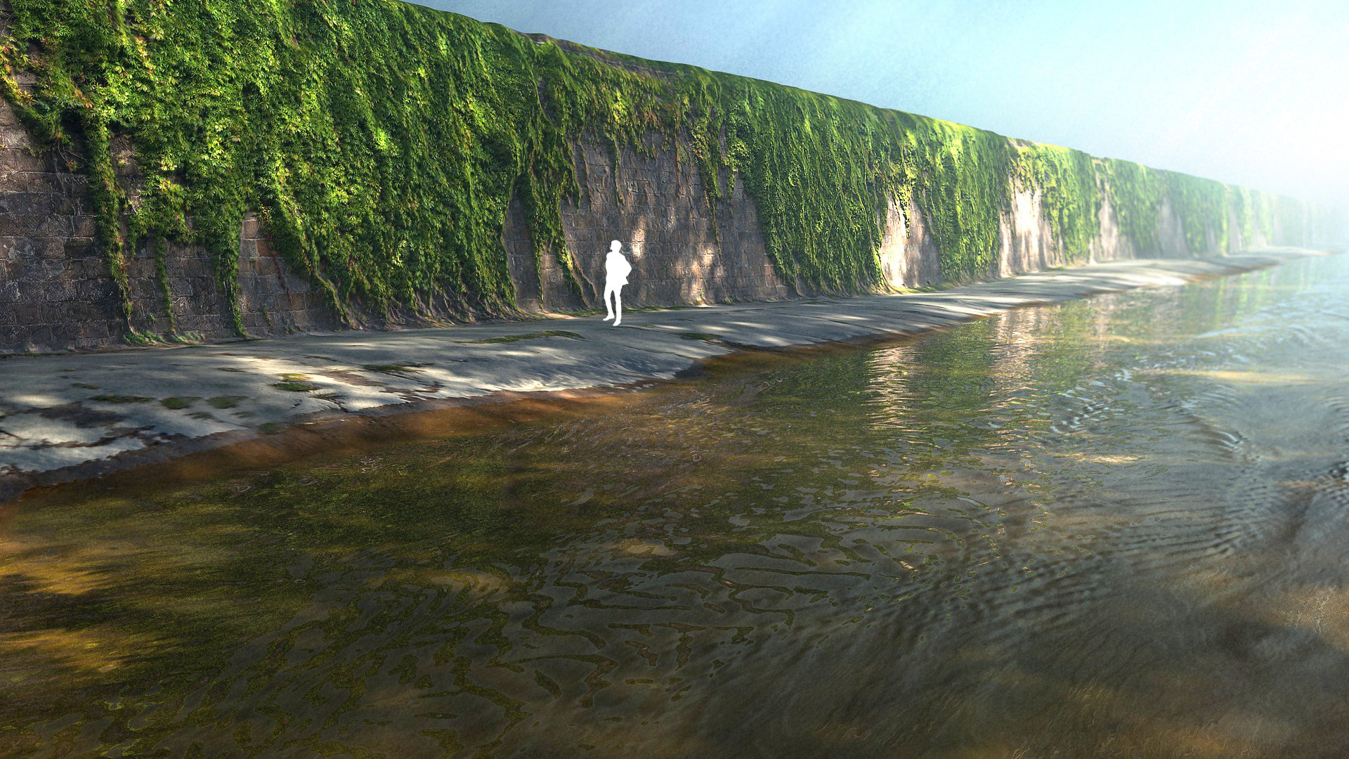 3d Urban Water Canal Model