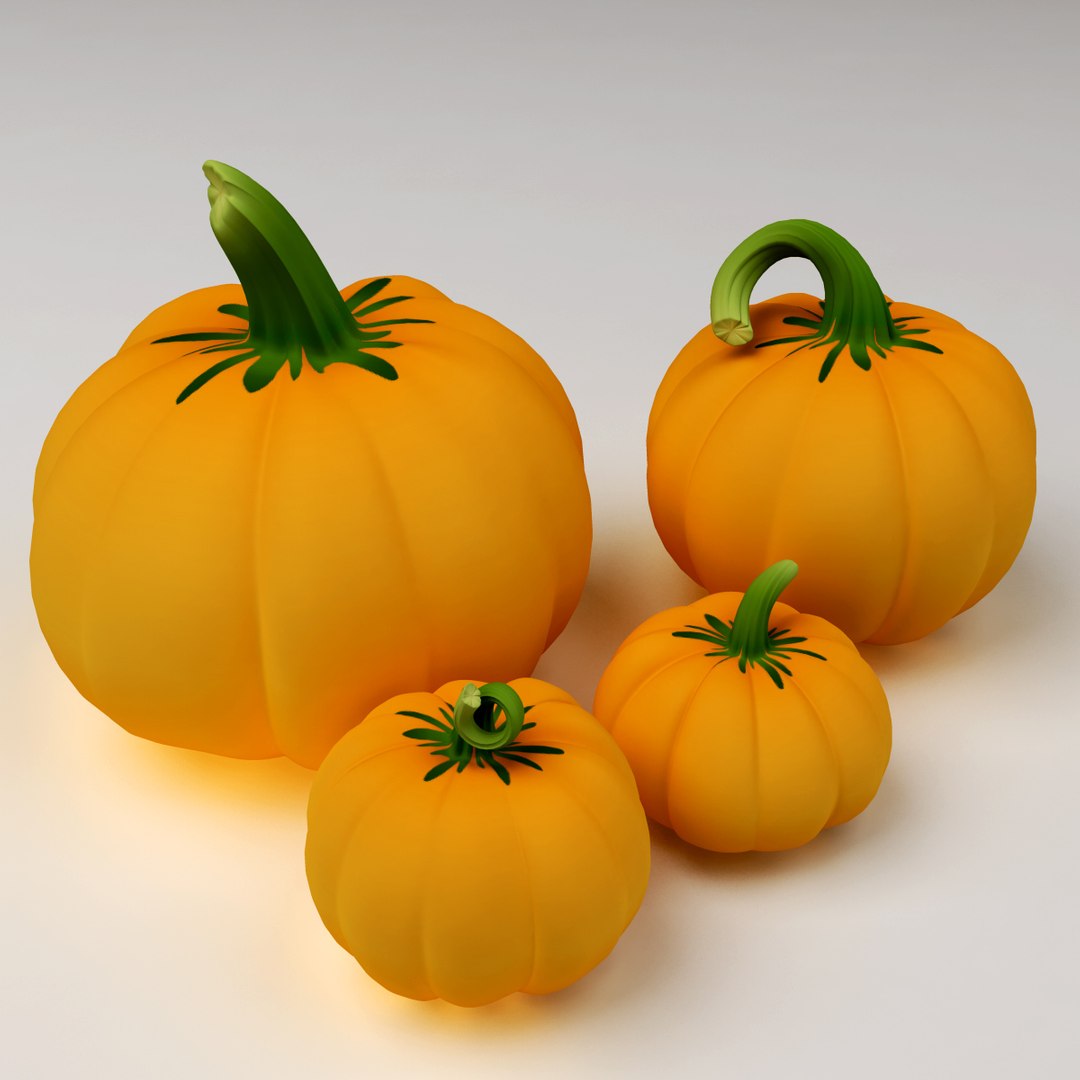 Maya Cartoony Pumpkins