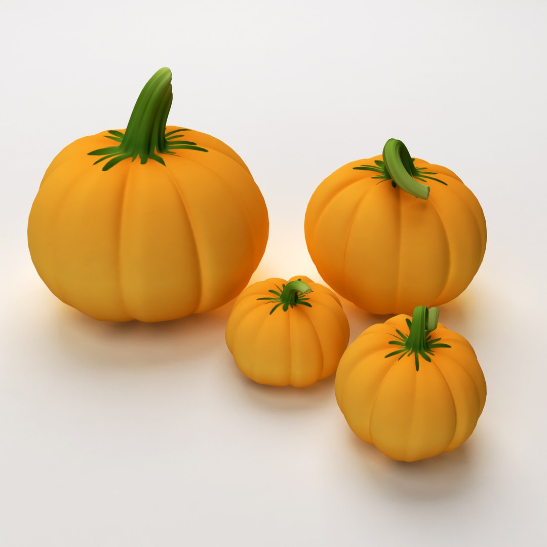 Maya Cartoony Pumpkins