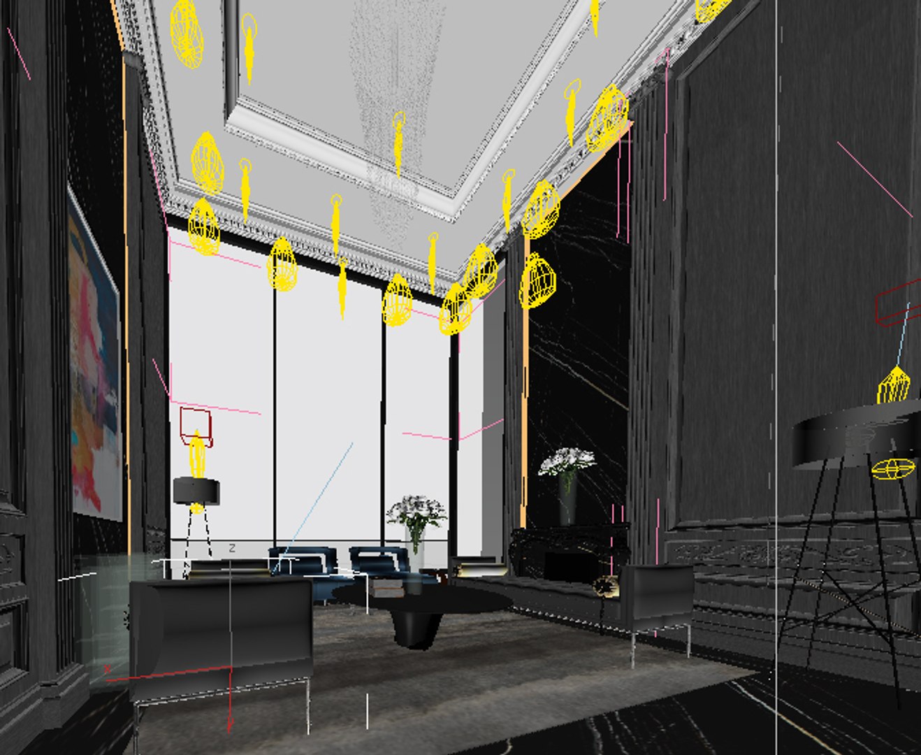 Penthouse Area Scene Max