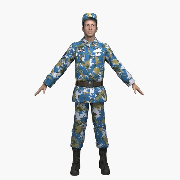3D china navy soldiers training model - TurboSquid 1366912