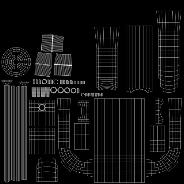 modelo 3d Kit de cristalería de laboratorio - TurboSquid 1412036