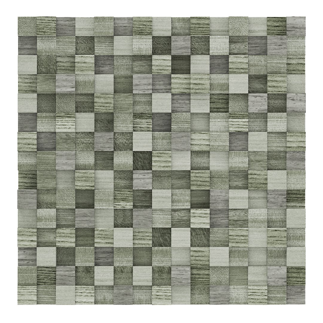 Green Wooden Blocks 3D Model - TurboSquid 1302929