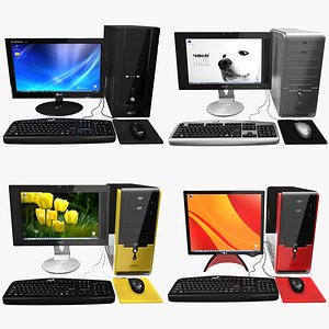 3D Computer Monitor Vintage CRT - TurboSquid 1782163