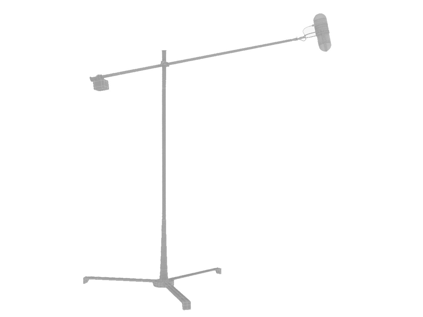 3D Model Boom Mic - TurboSquid 1287874
