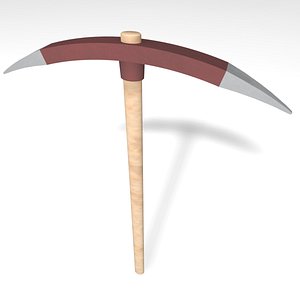 Free 3D Pickaxe Models - Available For Download On TurboSquid
