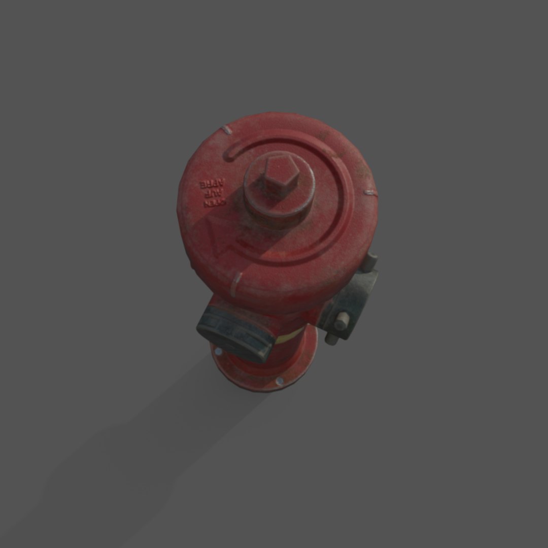 Hydrant Pbr Unity 3D Model - TurboSquid 1341991