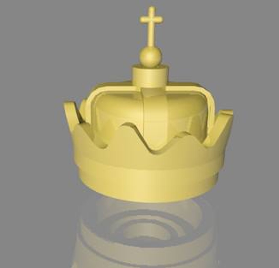 Lego Kings Crown 3d Model