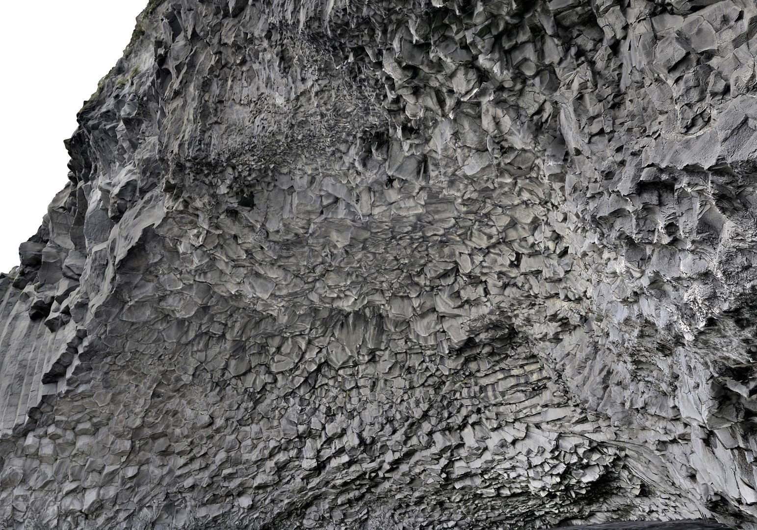 3D model iceland basalt pack cliff - TurboSquid 1607676