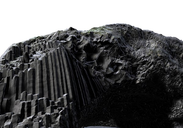 3D model iceland basalt pack cliff - TurboSquid 1607676