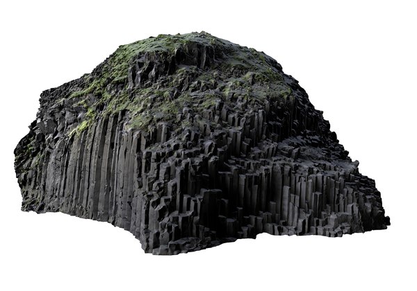 3D model iceland basalt pack cliff - TurboSquid 1607676