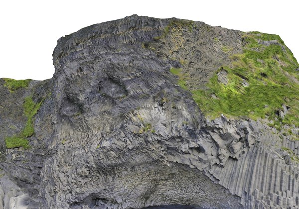 3D model iceland basalt pack cliff - TurboSquid 1607676
