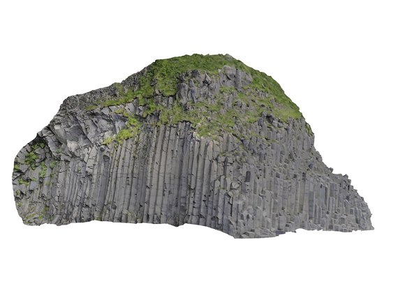 3D model iceland basalt pack cliff - TurboSquid 1607676