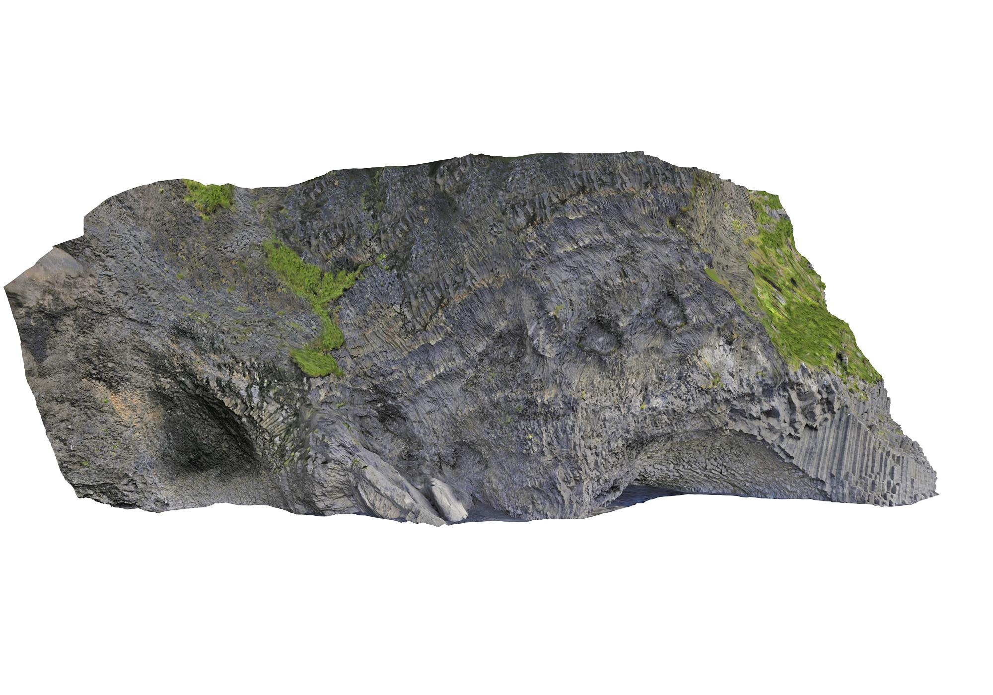 3D model iceland basalt pack cliff - TurboSquid 1607676