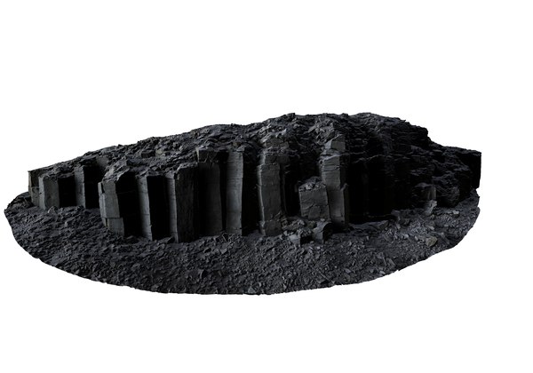 3D model iceland basalt pack cliff - TurboSquid 1607676