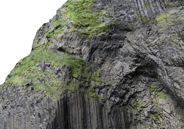 3D model iceland basalt pack cliff - TurboSquid 1607676