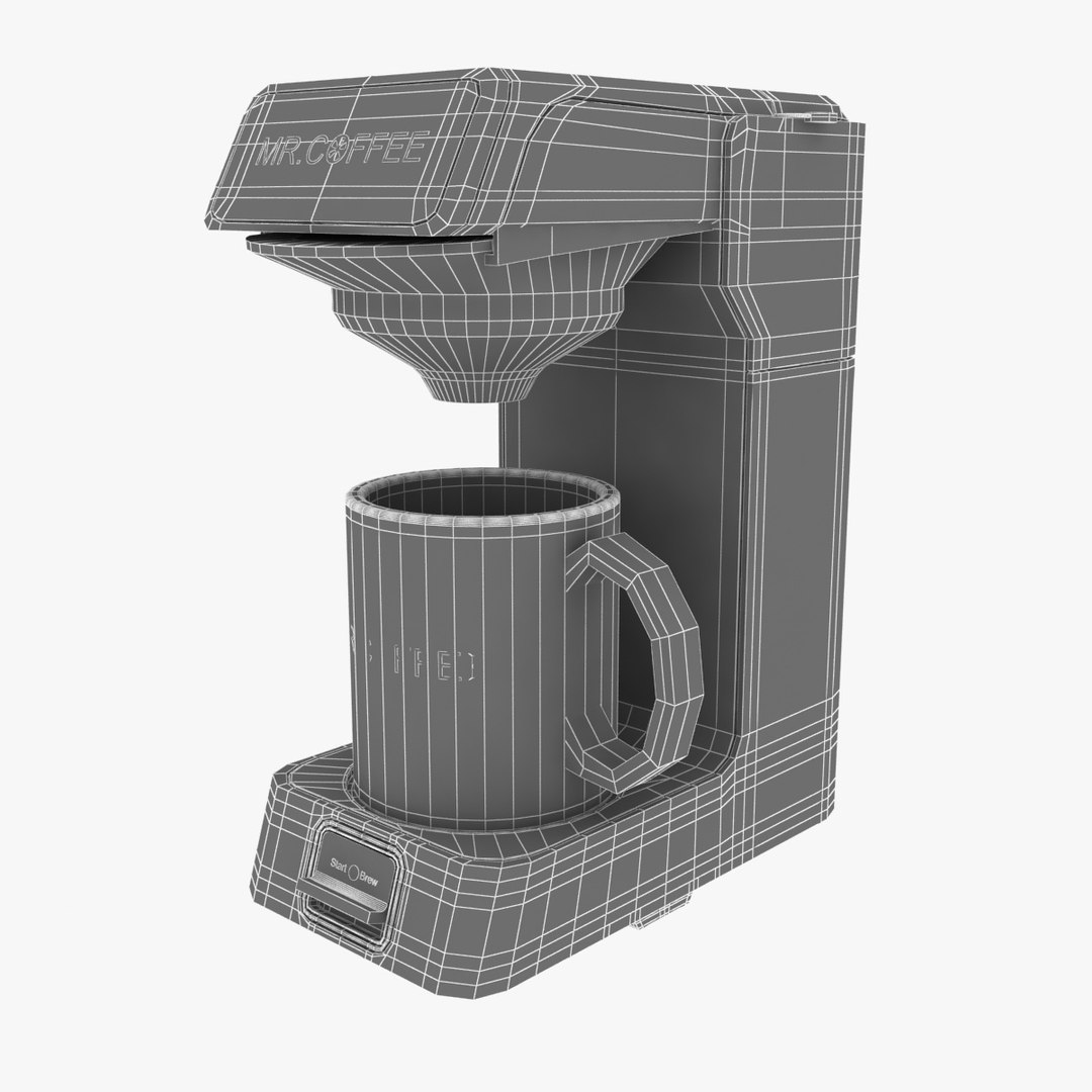 3D Coffee Maker Mr - TurboSquid 1187788