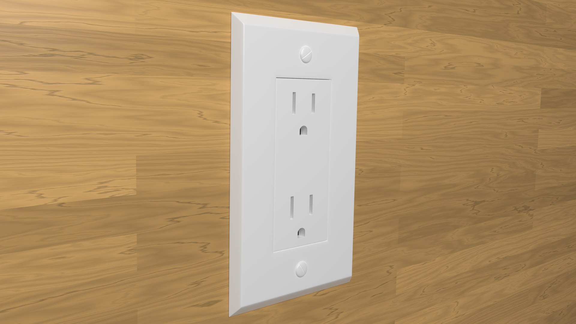 3D Electrical Outlet Model - TurboSquid 1379129