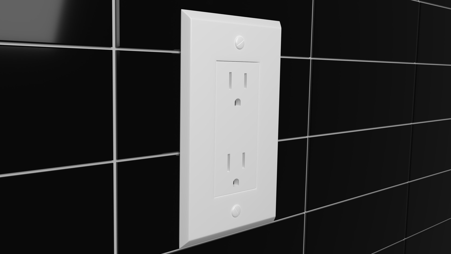 3D Electrical Outlet Model - TurboSquid 1379129