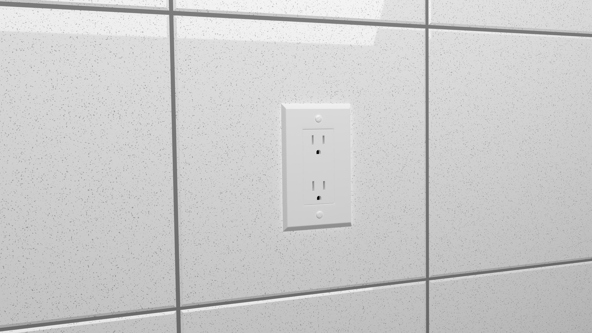 3D Electrical Outlet Model - TurboSquid 1379129