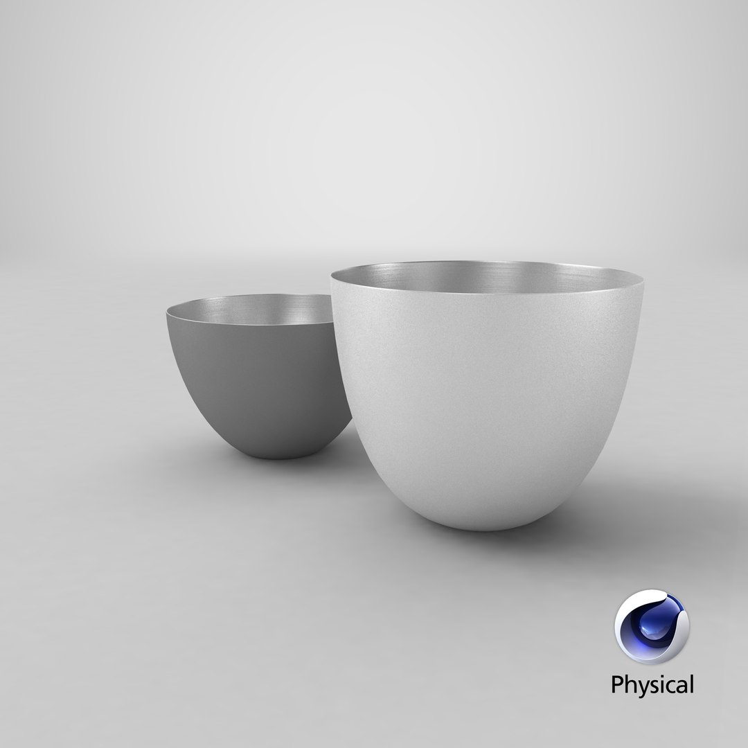 Realistic hightower bowls 3D model - TurboSquid 1464758