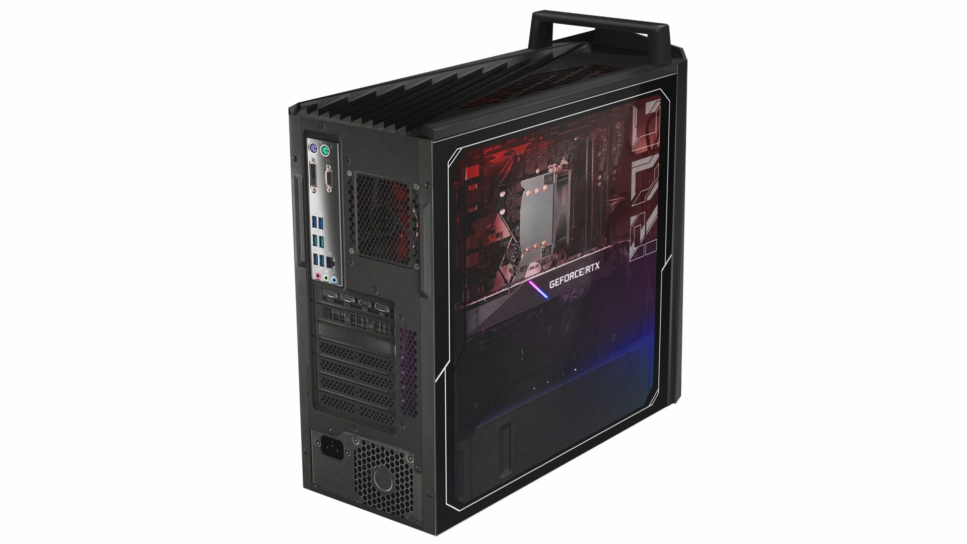 3D Computer Case Rog - TurboSquid 1688516