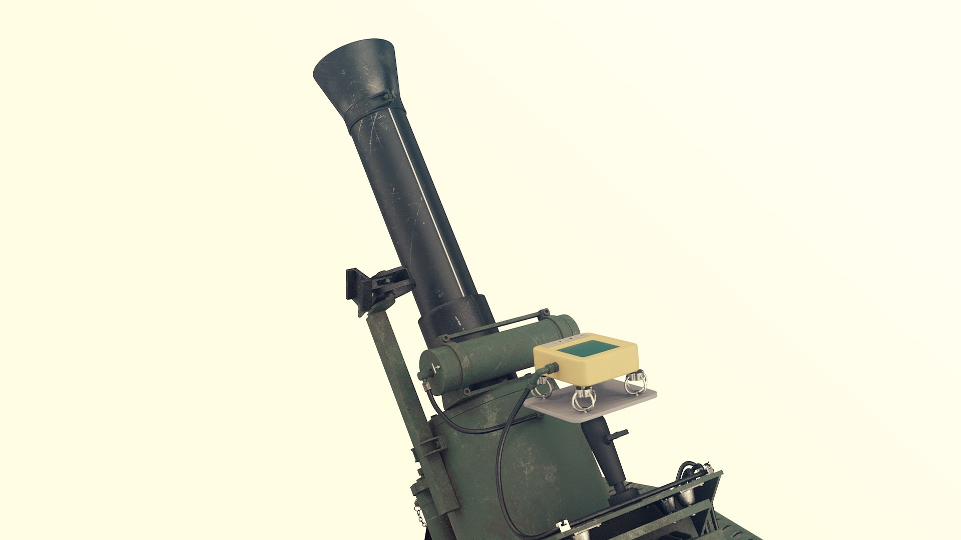 3D rms6l 120 mortar model - TurboSquid 1549874