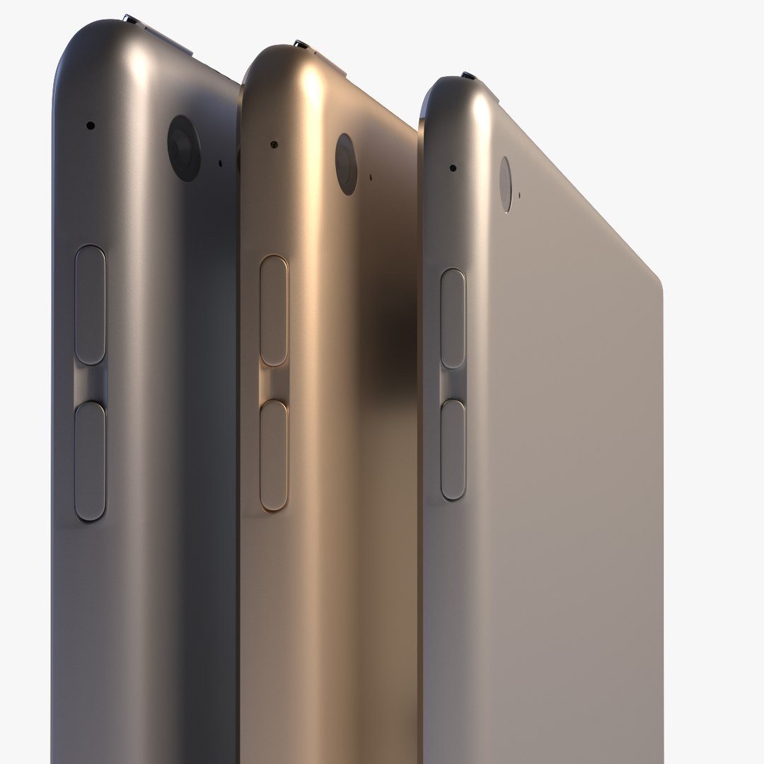 Apple Ipad Pro Colors 3d Max