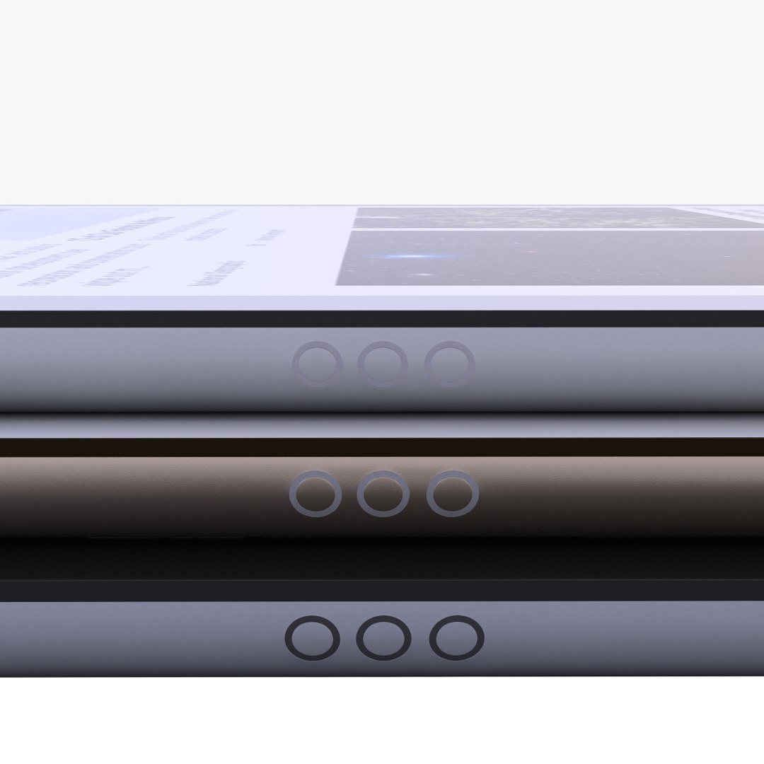 Apple Ipad Pro Colors 3d Max