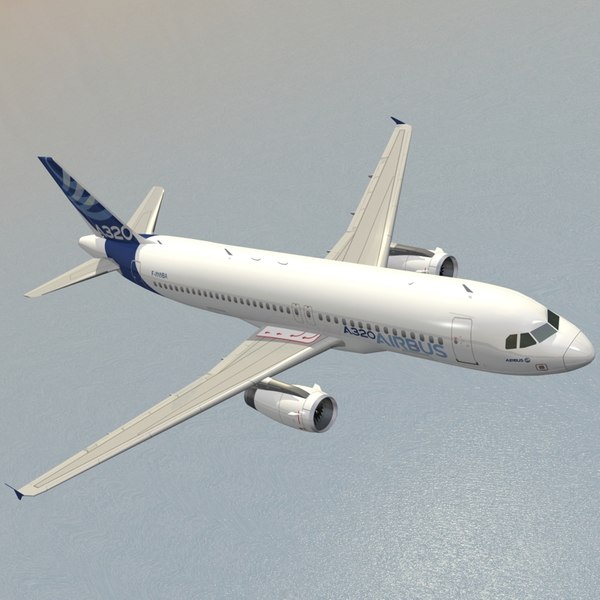 modelo 3d Airbus A320-232 casa de librea - TurboSquid 1041969