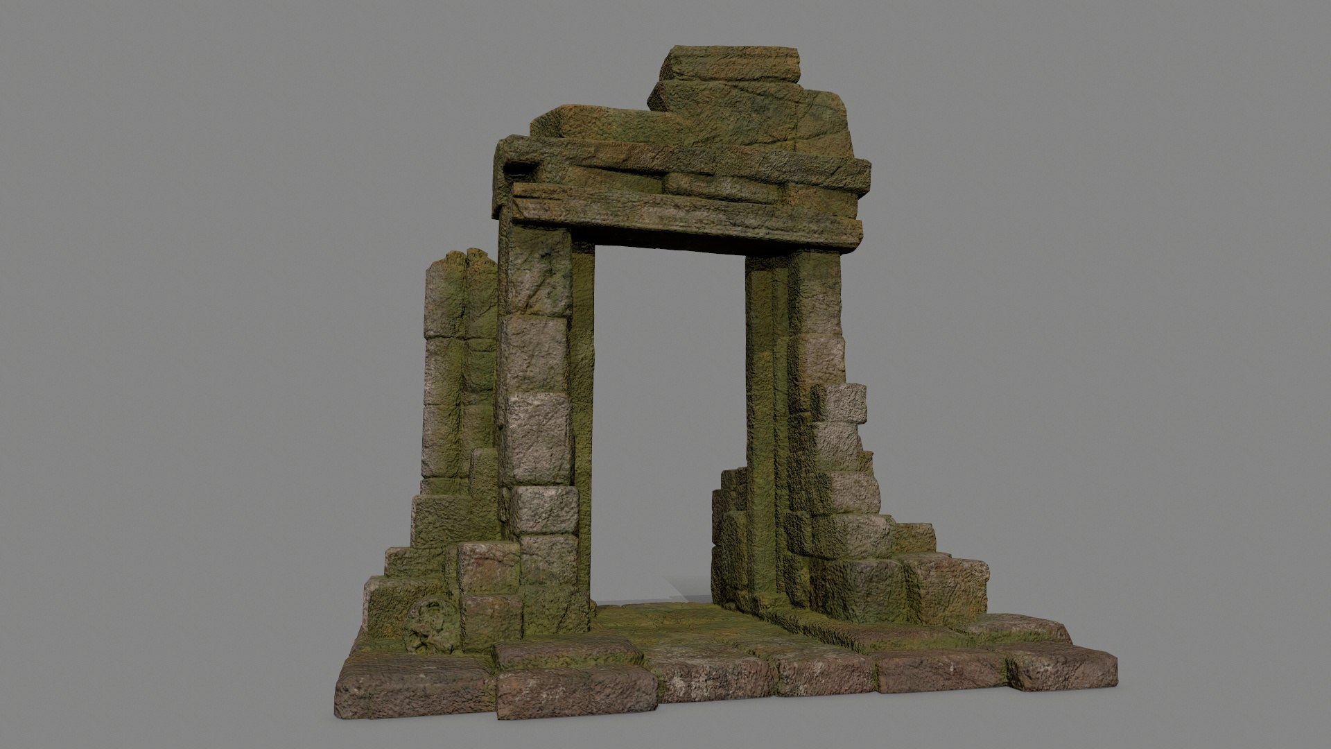 Rock Gate 3D - TurboSquid 2154268