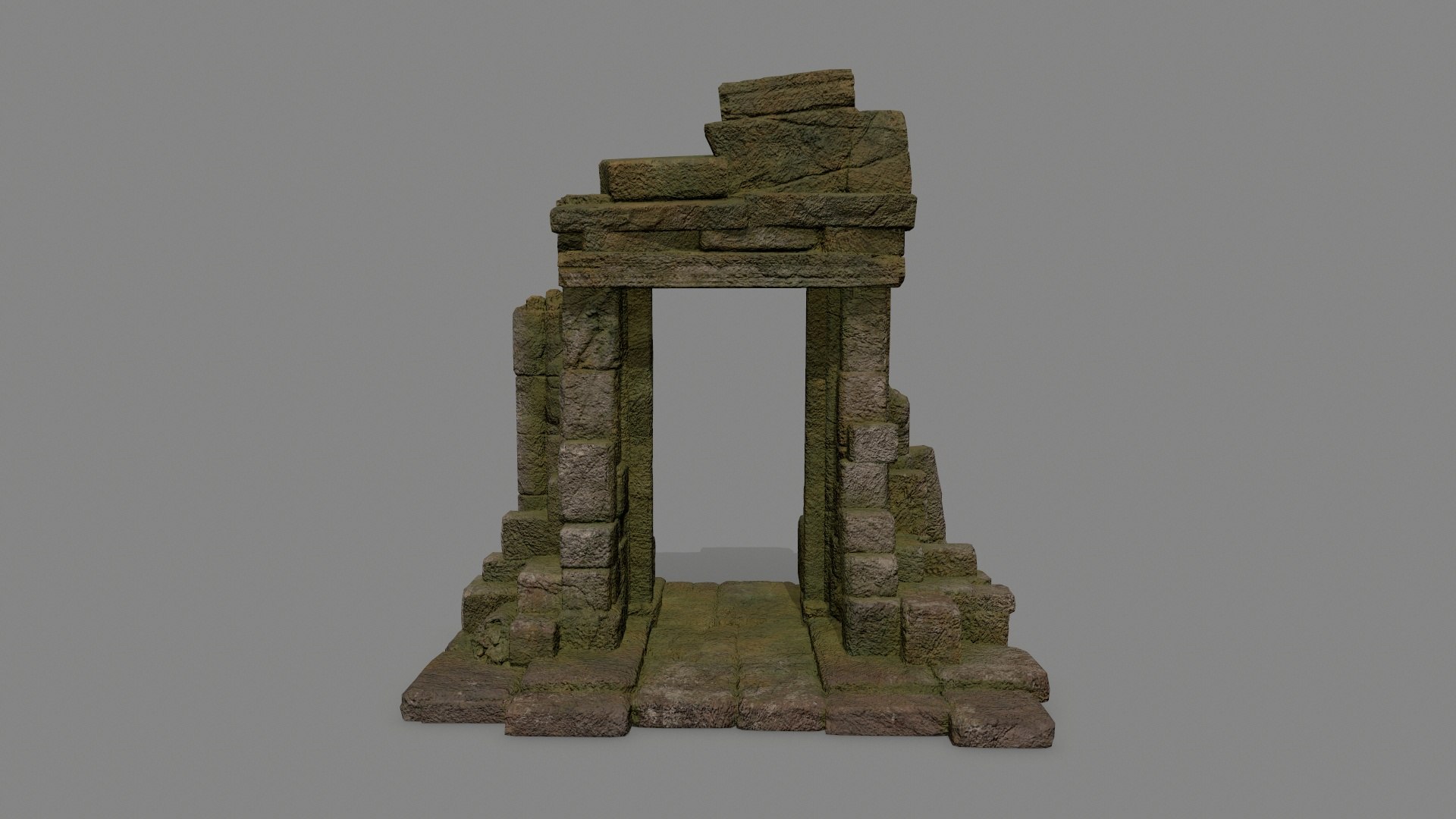 Rock Gate 3D - TurboSquid 2154268