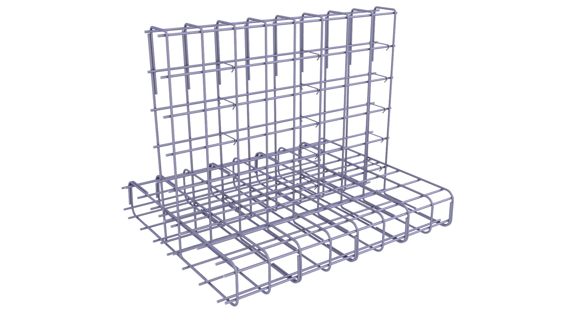 Retaining Wall Rebar 19 Model - TurboSquid 2257200