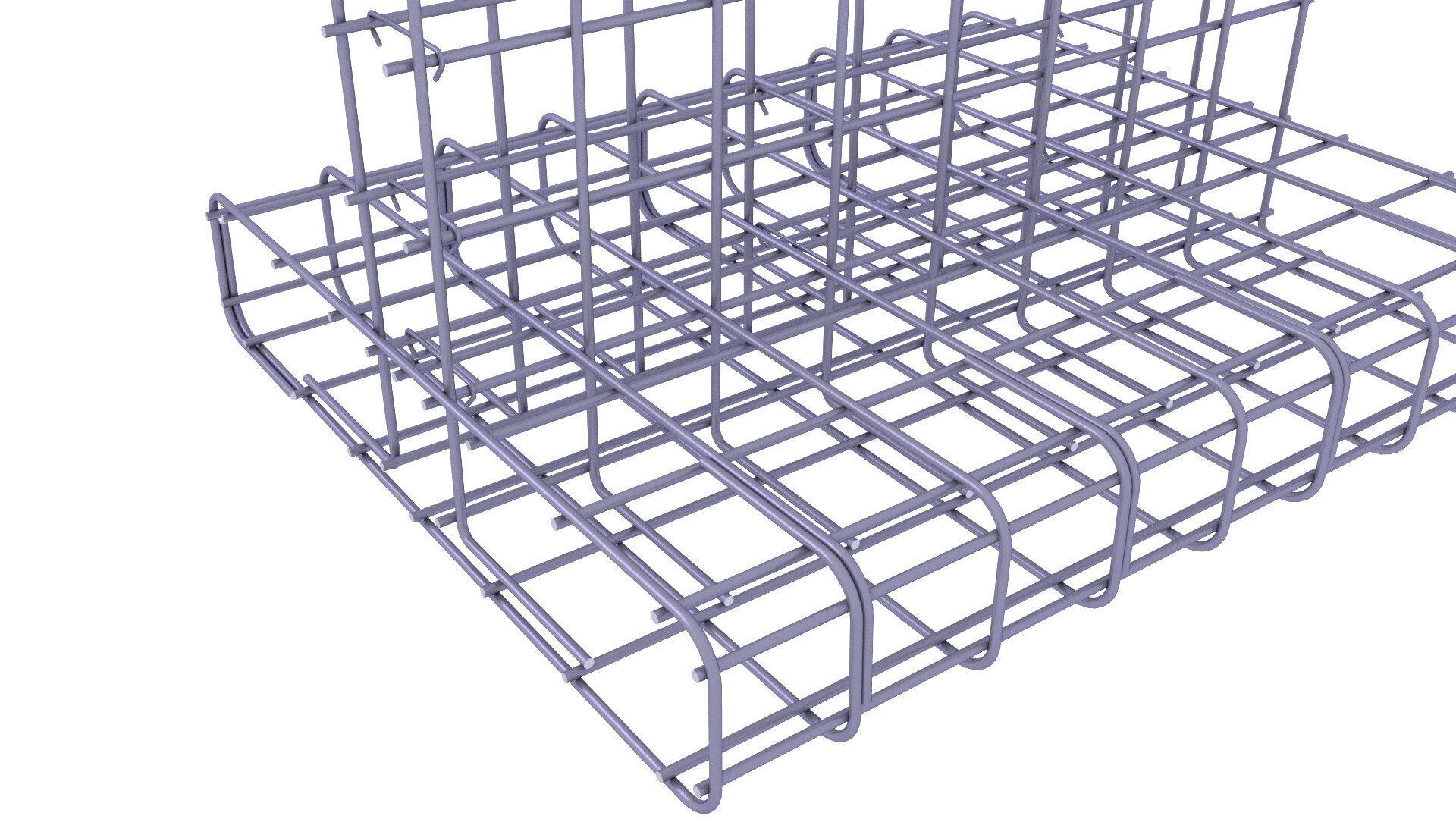 Retaining Wall Rebar 19 Model - TurboSquid 2257200