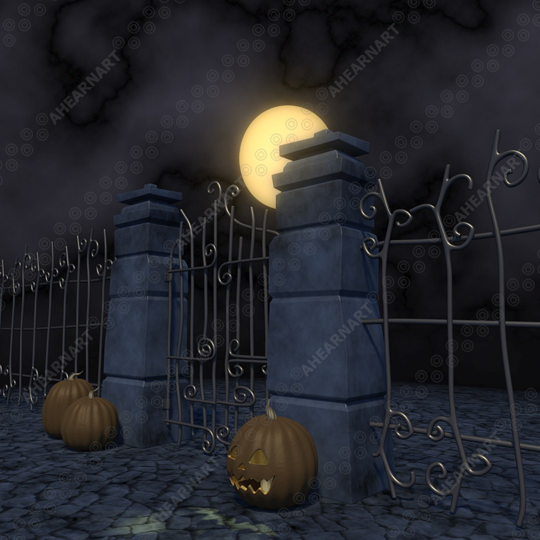 spooky gate c4d