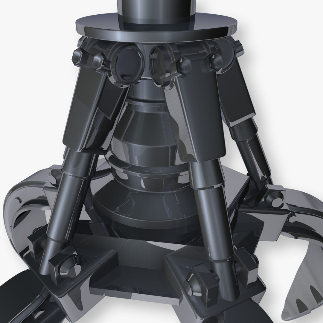 3d model claw arm