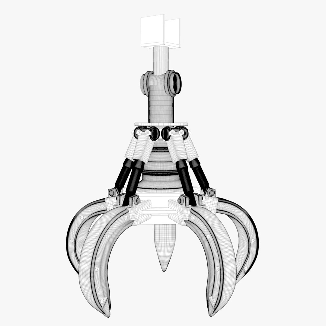 3d Model Claw Arm