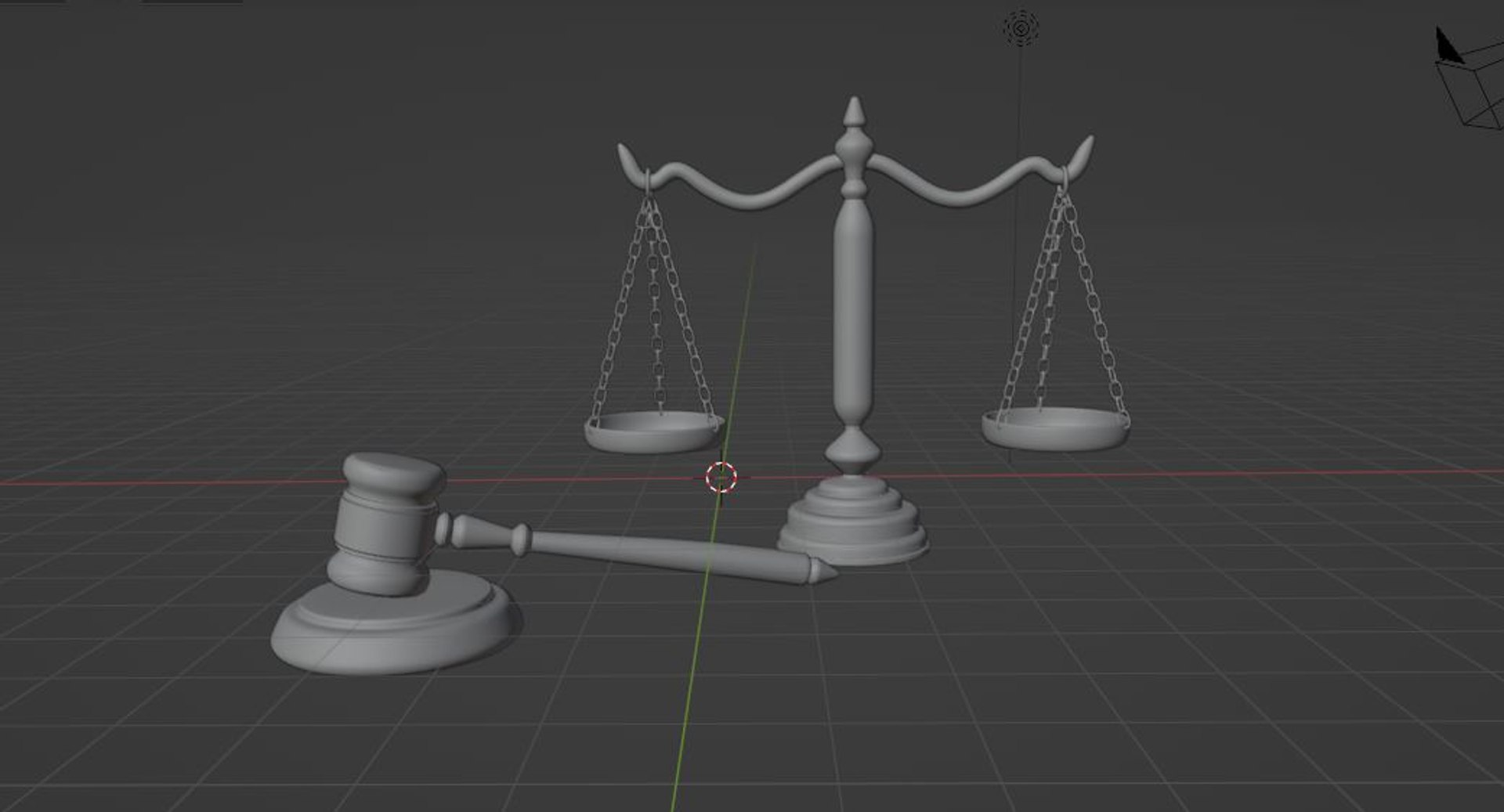 Justice Scale 3D Model 3D - TurboSquid 2342796