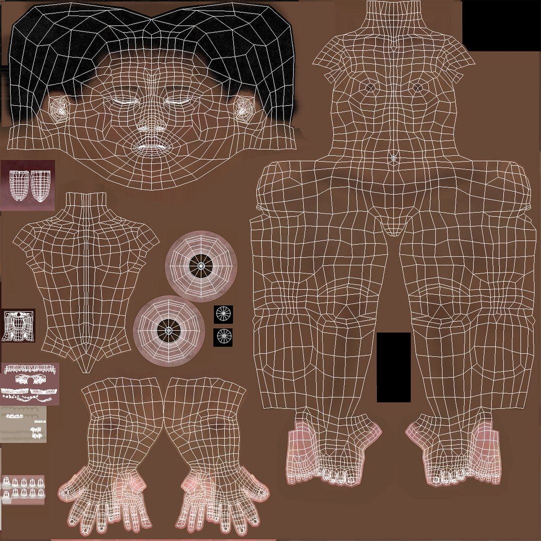 Black Baby Boy Light Skin Wearing Diaper A-Pose Model - TurboSquid 2315056