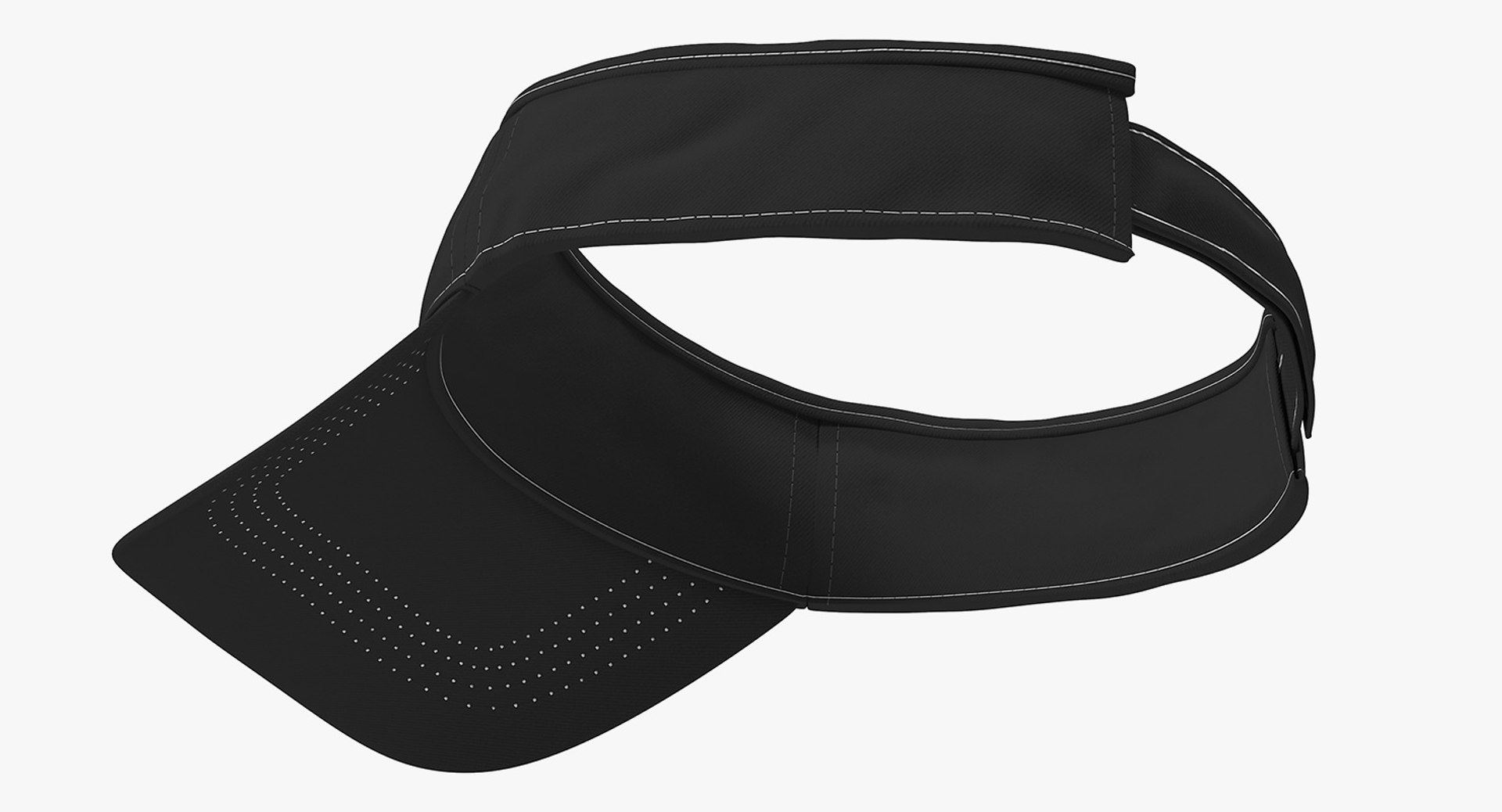3D Adjustable Sun Visor Cap Model - TurboSquid 1385670